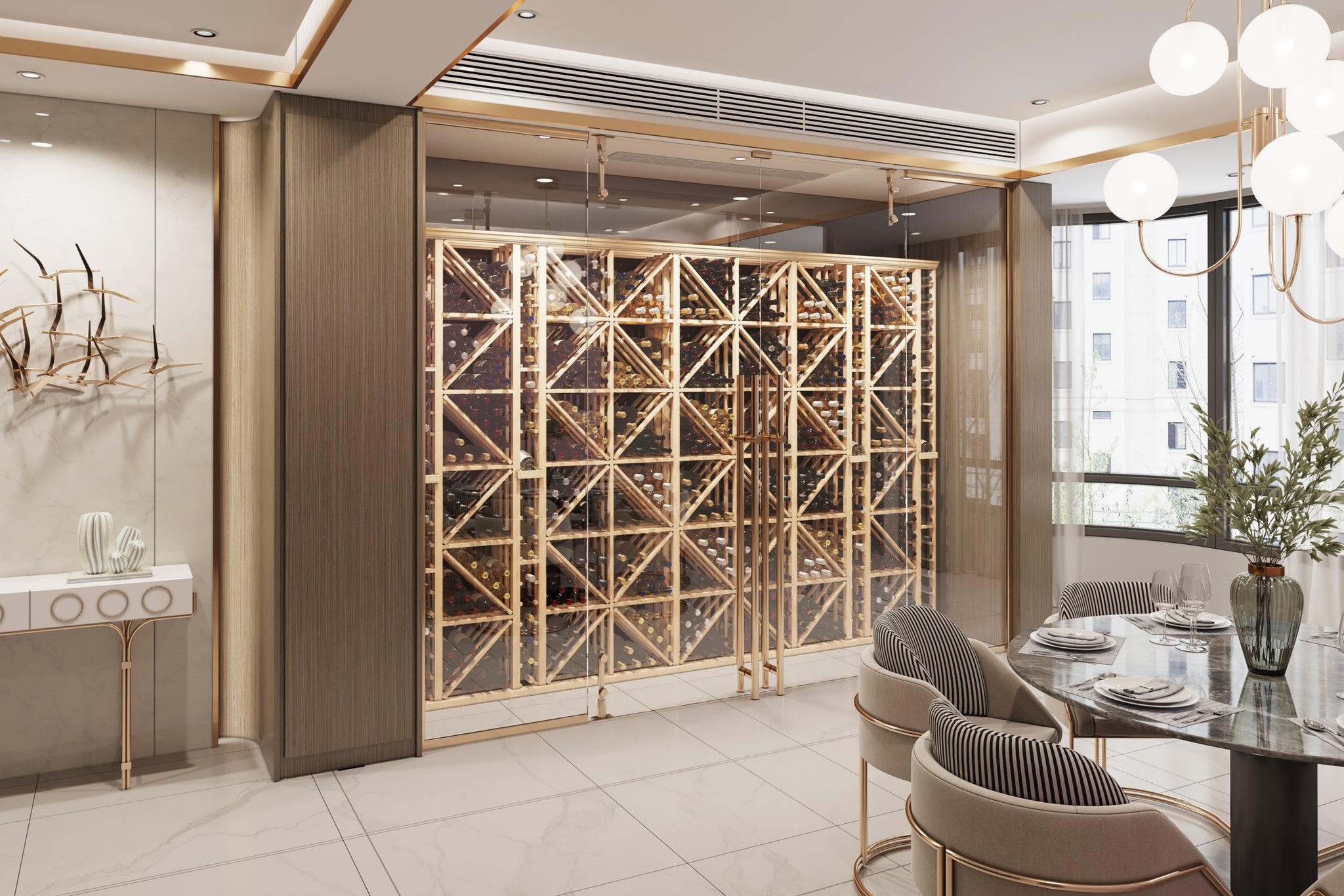 EKR Modular Wine Rack Systems - Wood Wine Racks