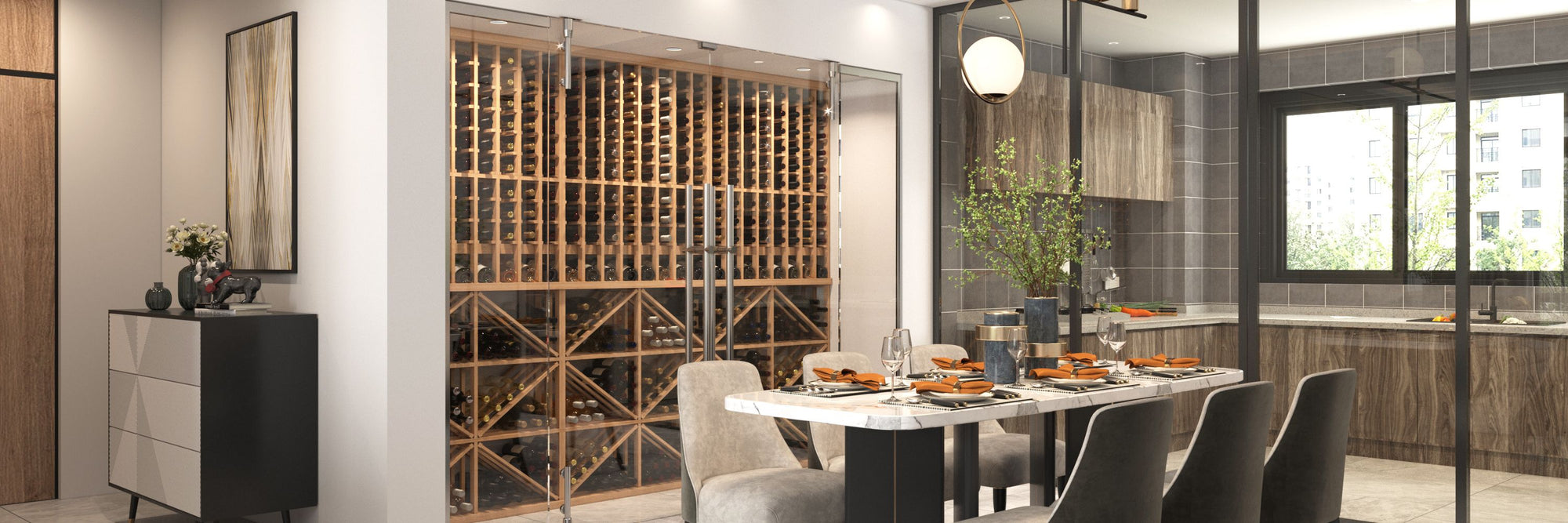 Wooden Wine Racks - EKR Modular Wine Rack Systems