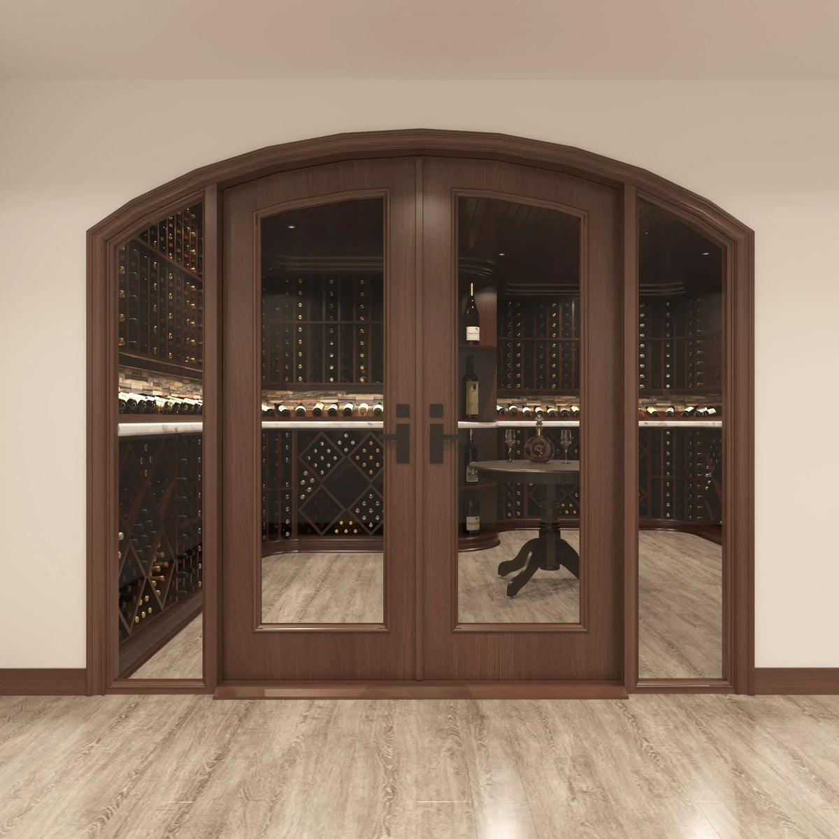 Wine Cellar Glass Doors - Tempered Glass - Genuwine Cellars